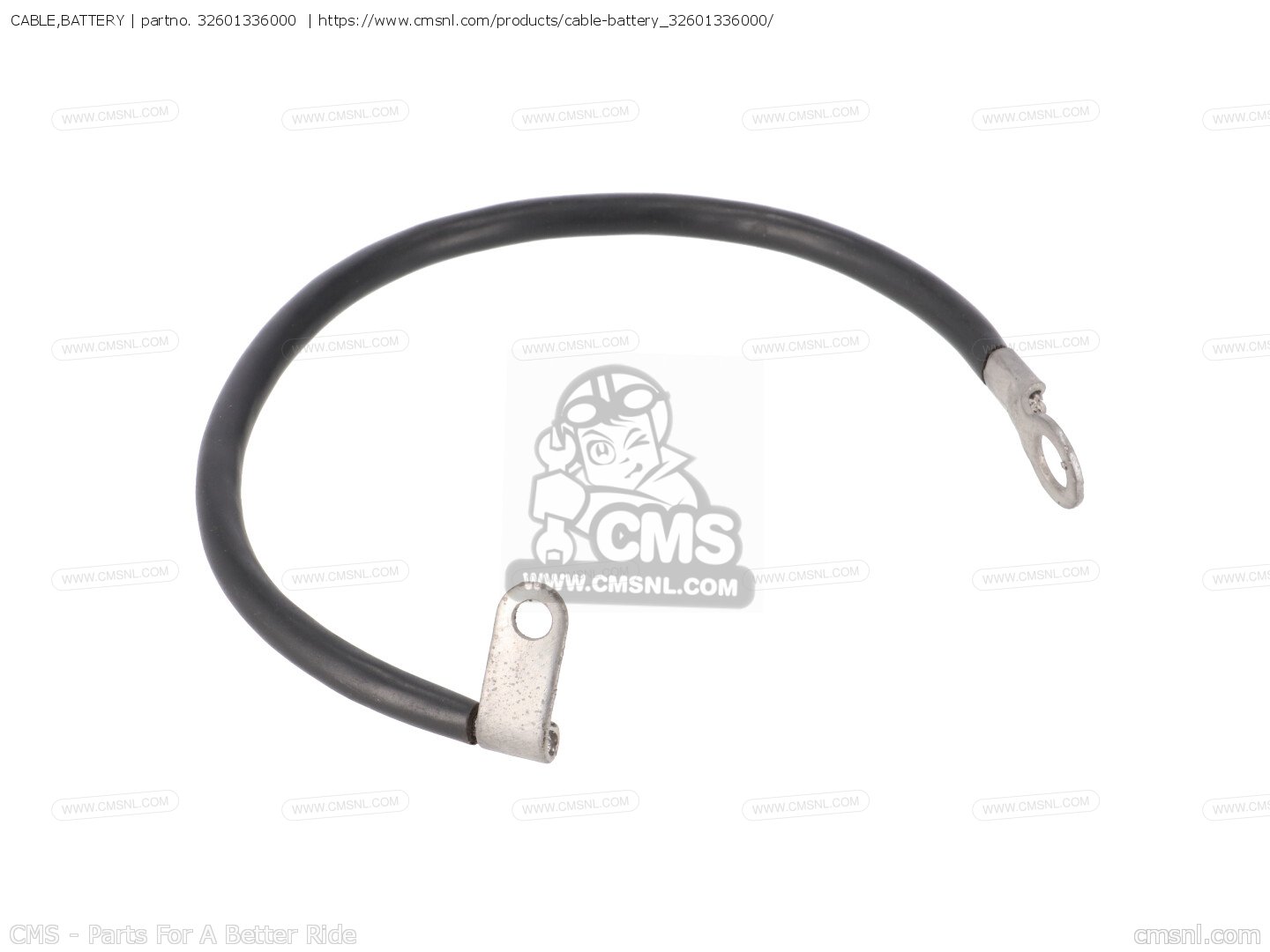 32601336000: CABLE,BATTERY Honda - buy the 32601-336-000 at CMSNL