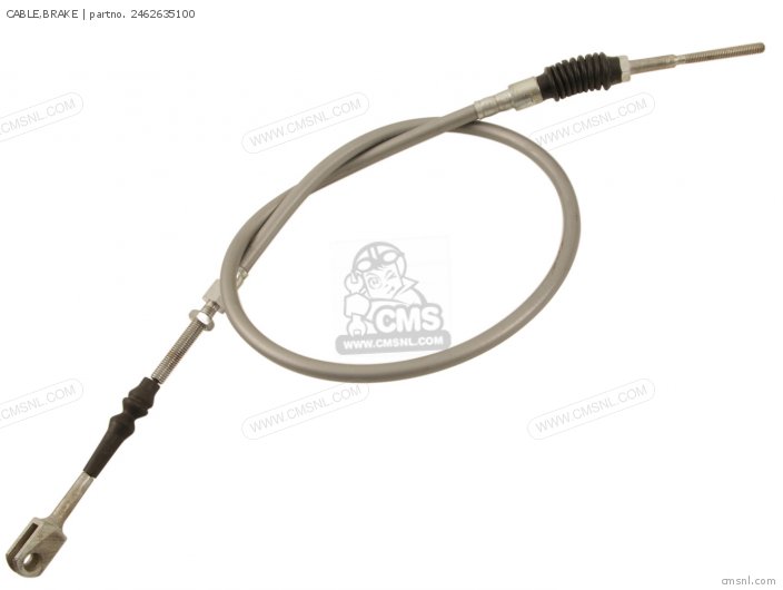 2462635100: CABLE,BRAKE Yamaha - buy the 246-26351-00-00 at CMSNL