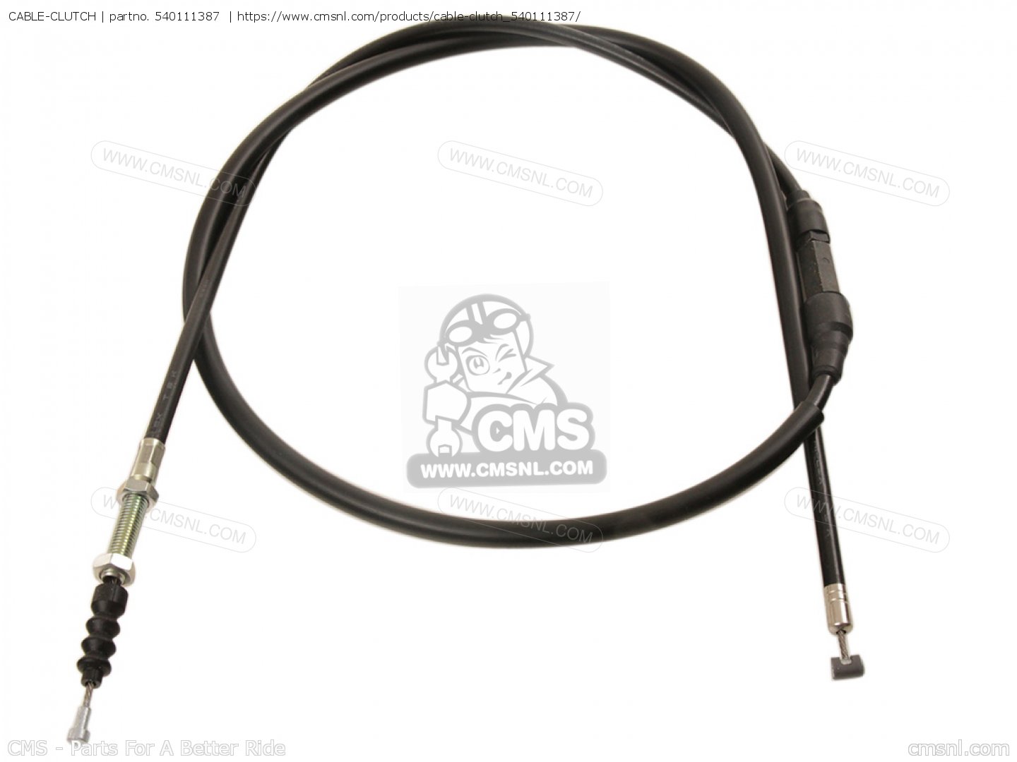 540111387: CABLE-CLUTCH Kawasaki - buy the 54011-1387 at CMSNL