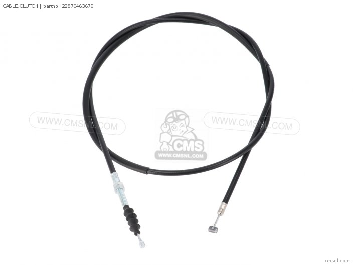 22870463670: CABLE,CLUTCH Honda - buy the 22870-463-670 at CMSNL