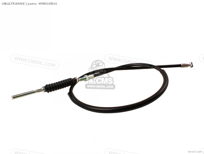45450165010: CABLE,FR.BRAKE Honda - buy the 45450-165-010 at CMSNL