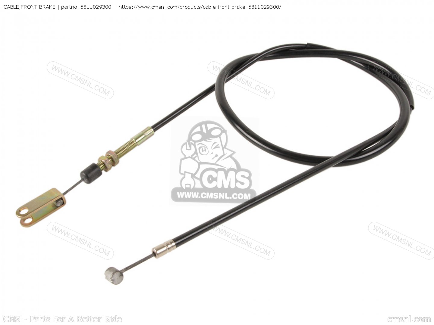 CABLE,FRONT BRAKE for Suzuki - order at CMSNL