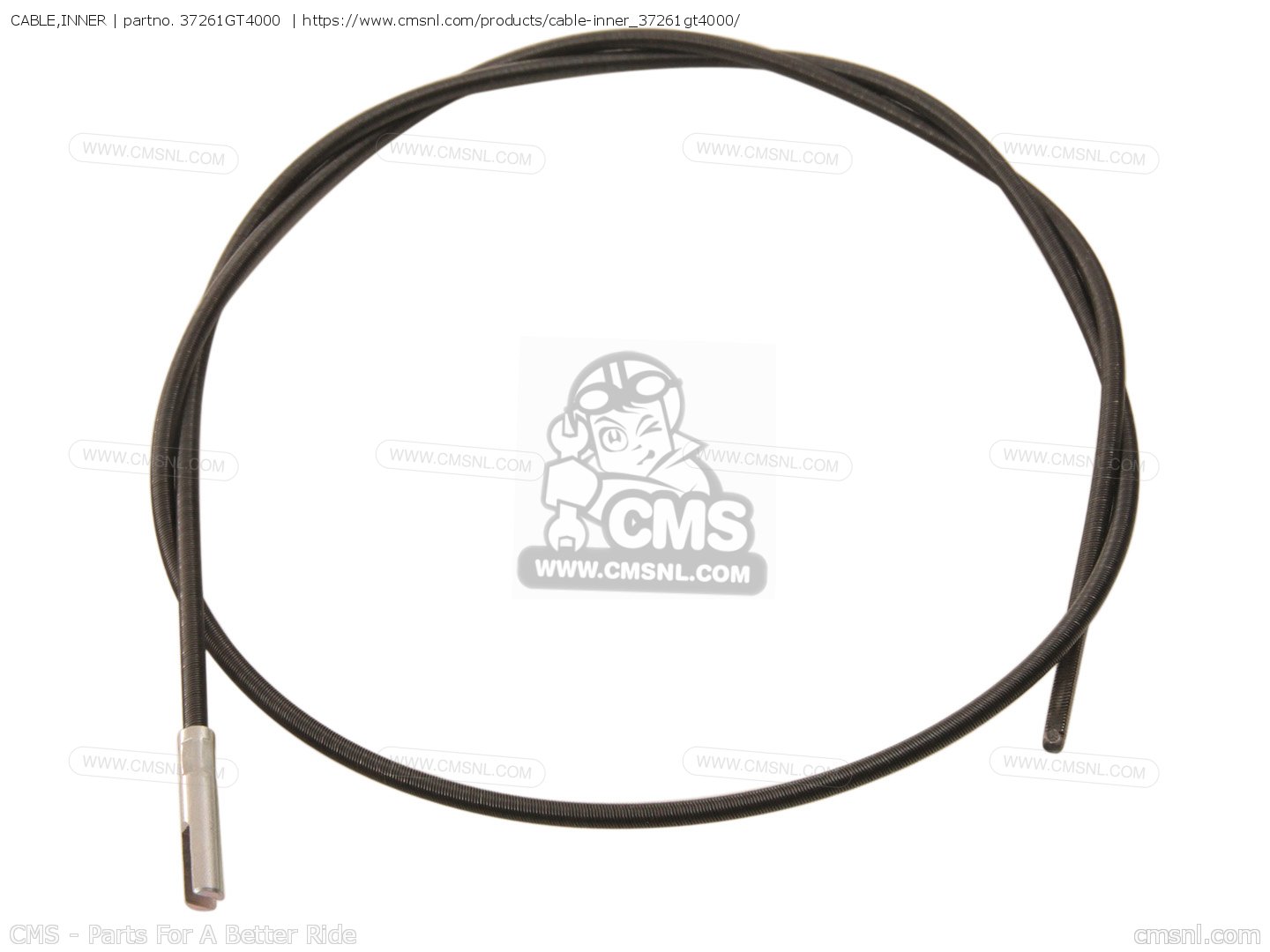 37261GT4000: CABLE,INNER Honda - buy the 37261-GT4-000 at CMSNL