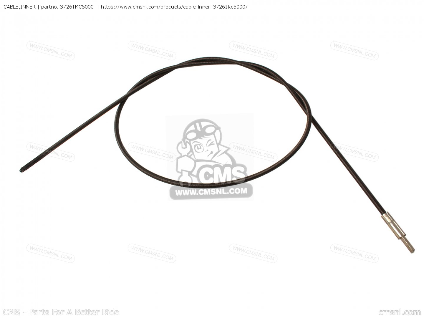 37261KC5000: Cable,inner Honda - buy the 37261-KC5-000 at CMSNL