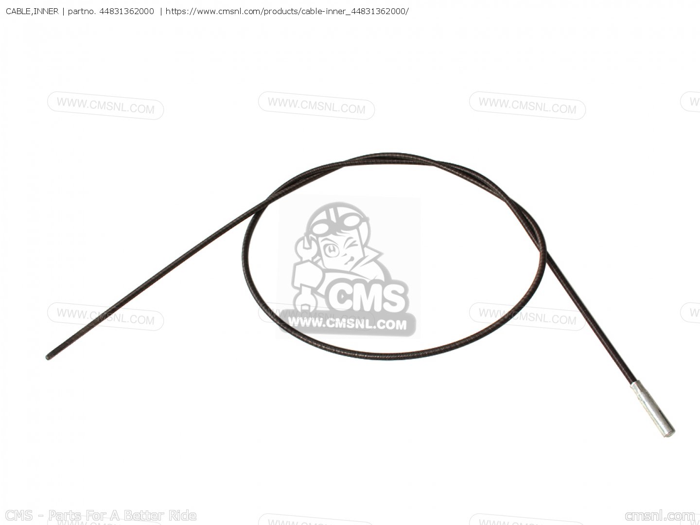 44831362000: Cable,inner Honda - buy the 44831-362-000 at CMSNL