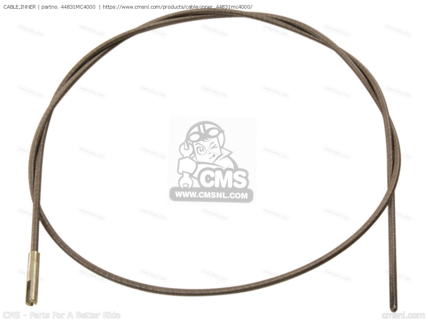 44831MC4000: CABLE,INNER Honda - buy the 44831-MC4-000 at CMSNL