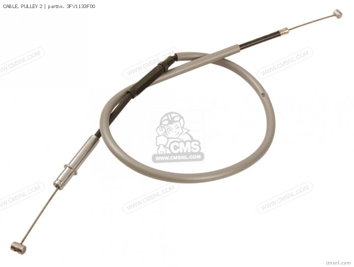 3FV1133F00: Cable, Pulley 2 Yamaha - buy the 3FV-1133F-00-00 at CMSNL