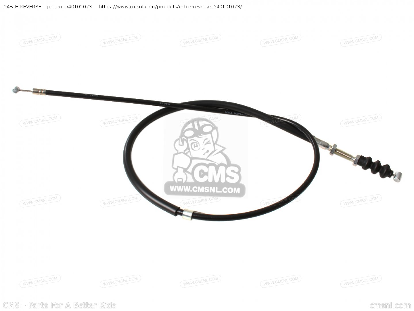 540101073: Cable,reverse Kawasaki - buy the 54010-1073 at CMSNL