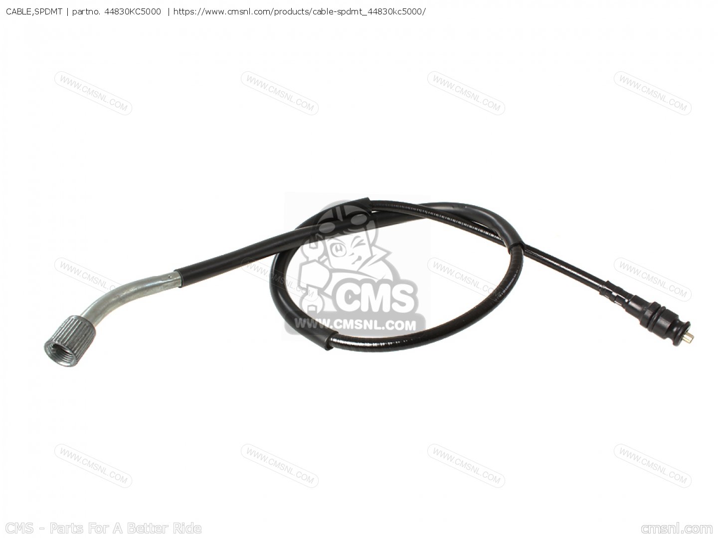 44830KC5000: CABLE,SPDMT Honda - buy the 44830-KC5-000 at CMSNL