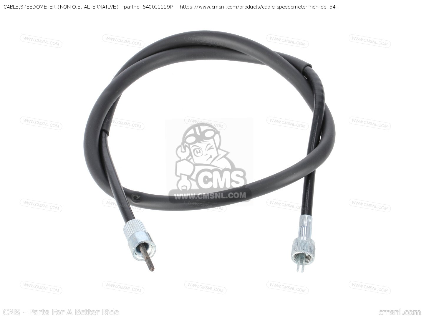 540011119P: CABLE,SPEEDOMETER (NON O.E. ALTERNATIVE) Kawasaki - buy the ...