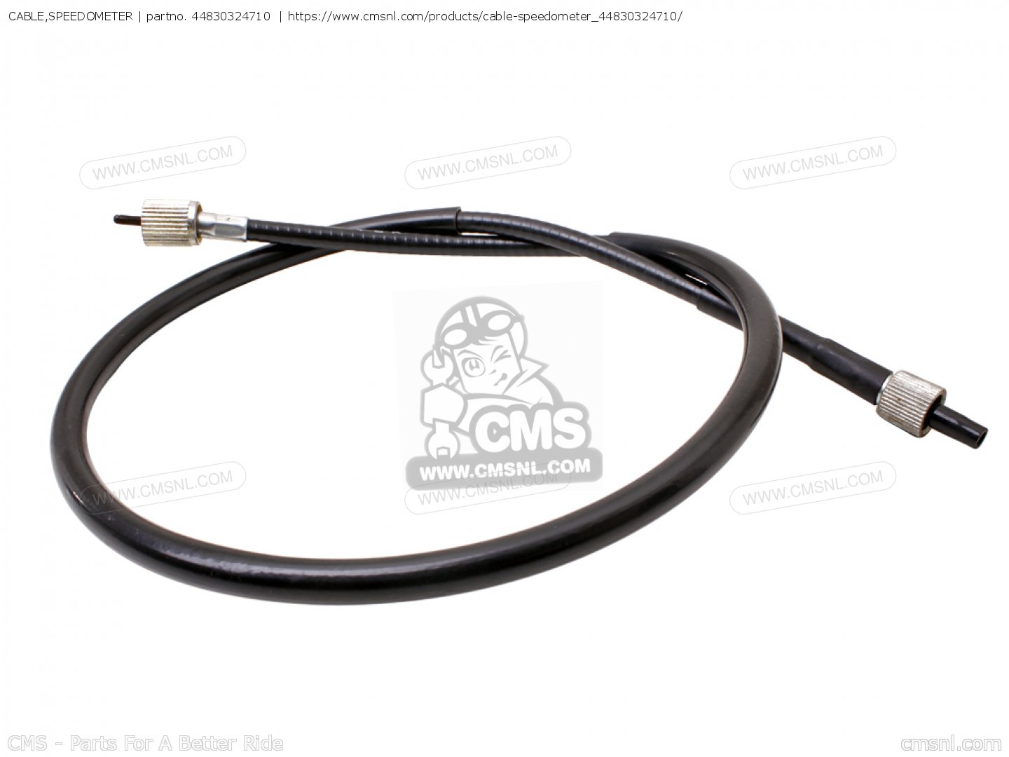 44830324710: CABLE,SPEEDOMETER Honda - buy the 44830-324-710 at CMSNL