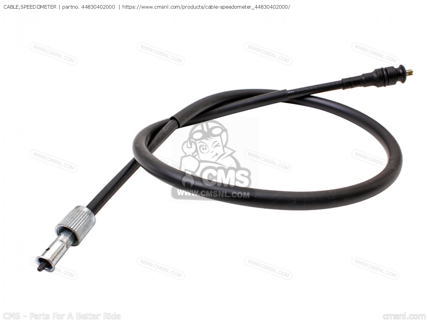 44830402000: CABLE,SPEEDOMETER Honda - buy the 44830-402-000 at CMSNL