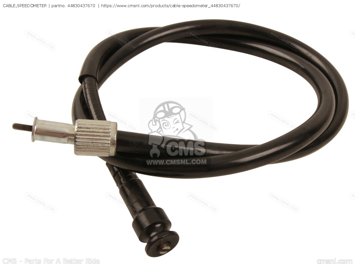 44830437670: CABLE,SPEEDOMETER Honda - buy the 44830-437-670 at CMSNL