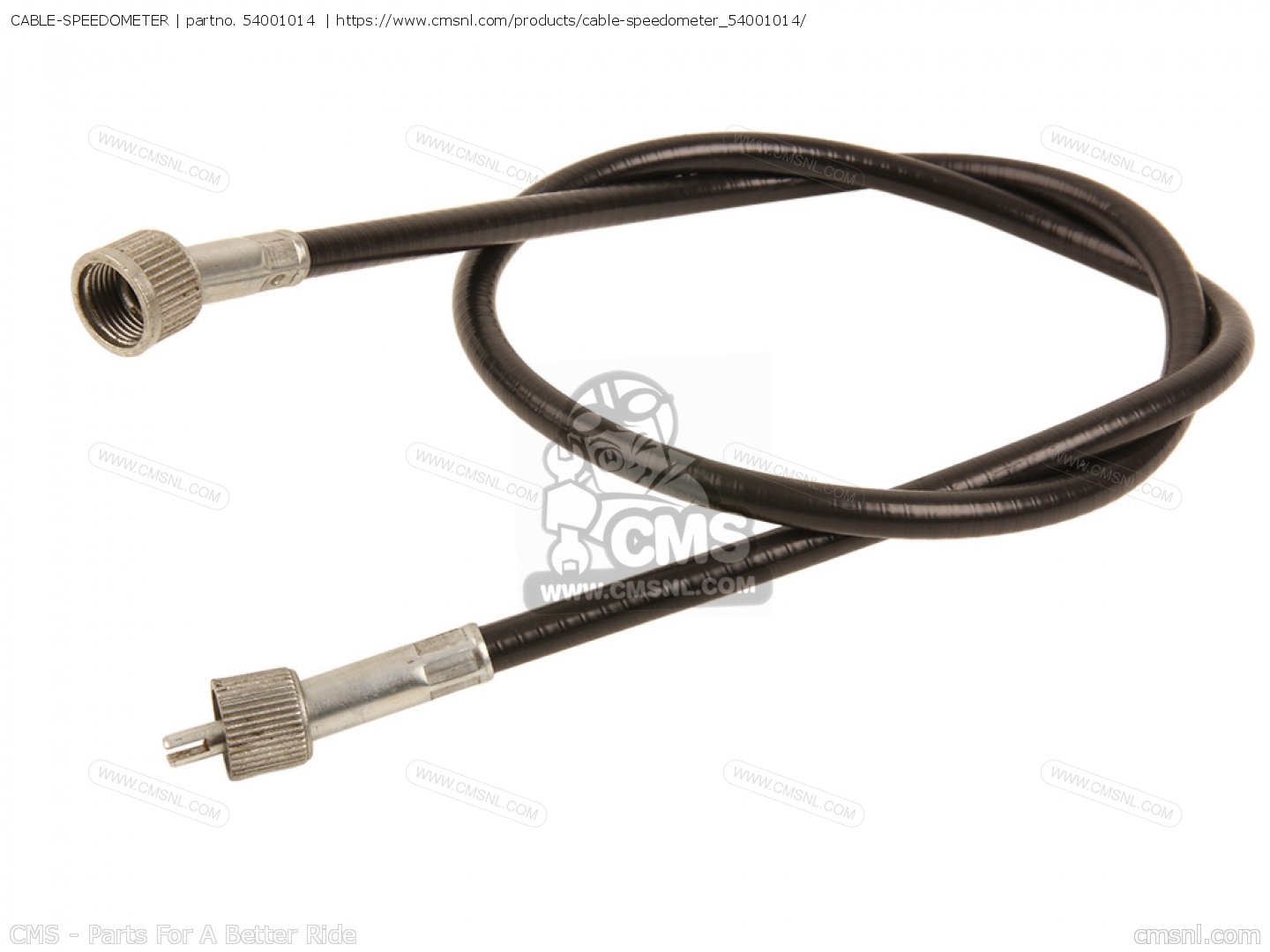 54001014: CABLE-SPEEDOMETER Kawasaki - buy the 54001-014 at CMSNL