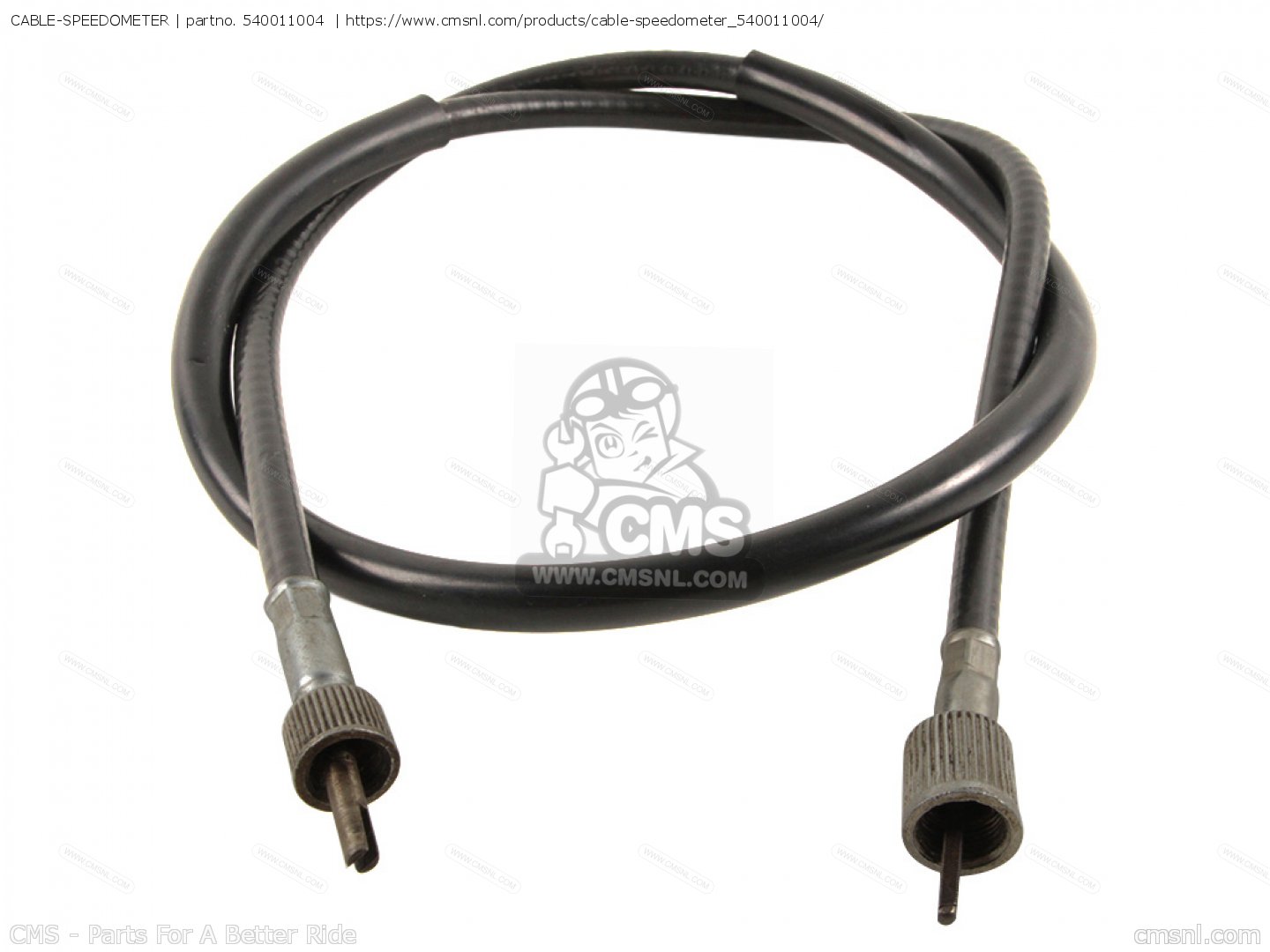 CABLE-SPEEDOMETER for Kawasaki - order at CMSNL