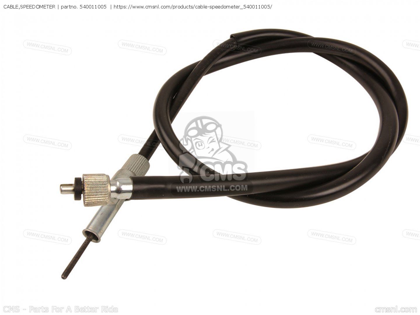 540011005: CABLE-SPEEDOMETER Kawasaki - buy the 54001-1005 at CMSNL
