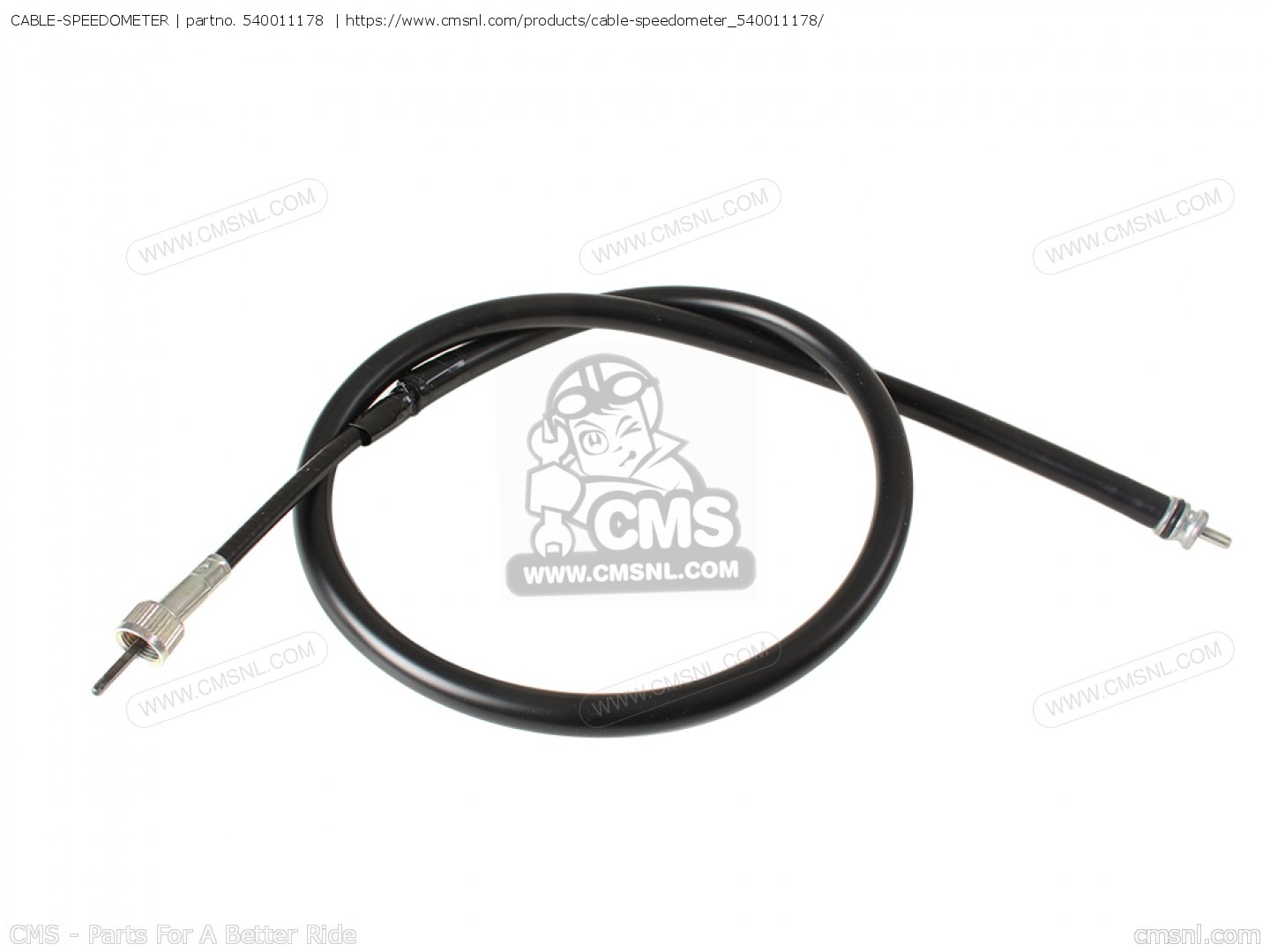 CABLE-SPEEDOMETER for Kawasaki - order at CMSNL