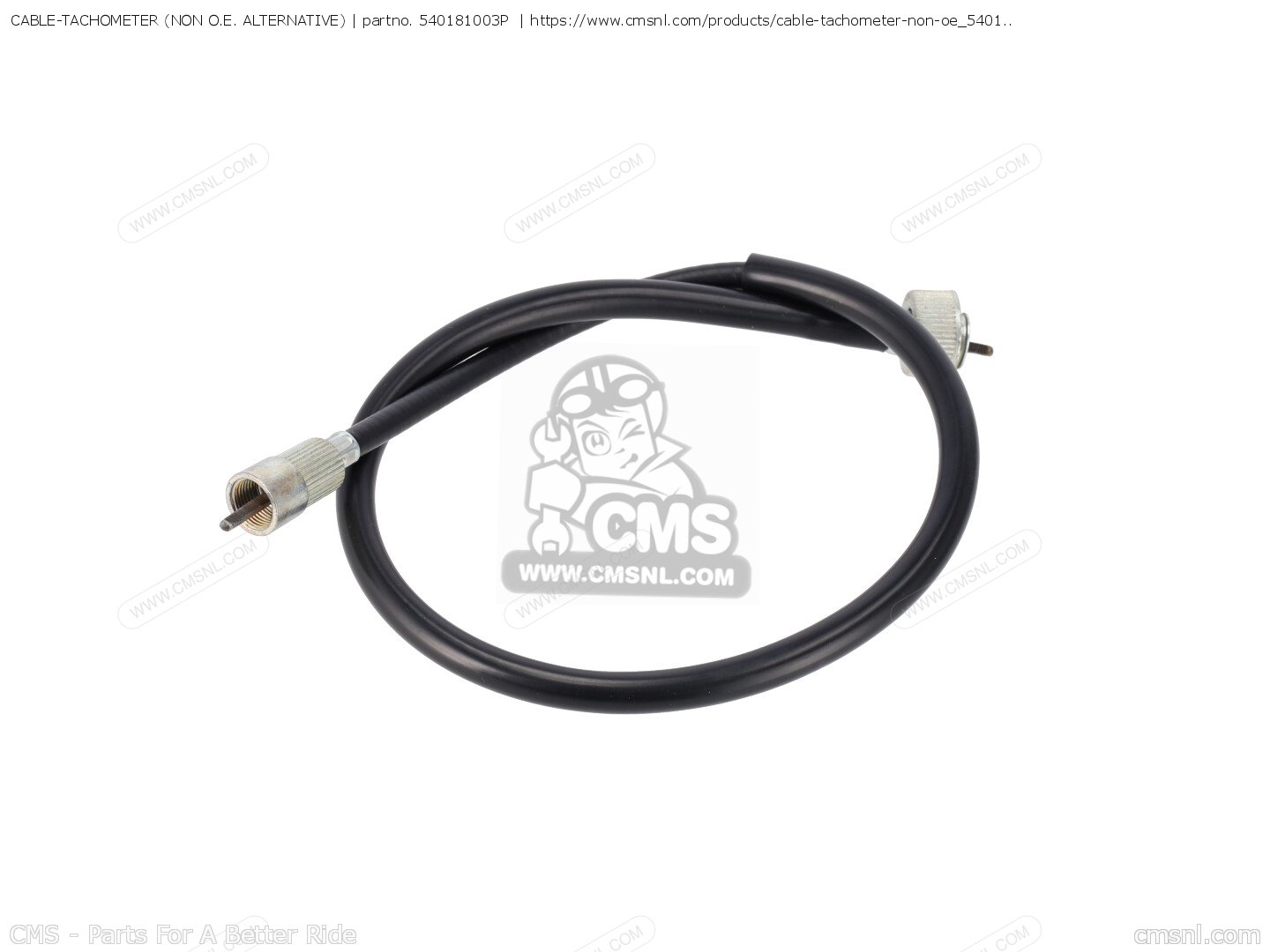 540181003P: CABLE-TACHOMETER (NON O.E. ALTERNATIVE) Kawasaki - buy the ...