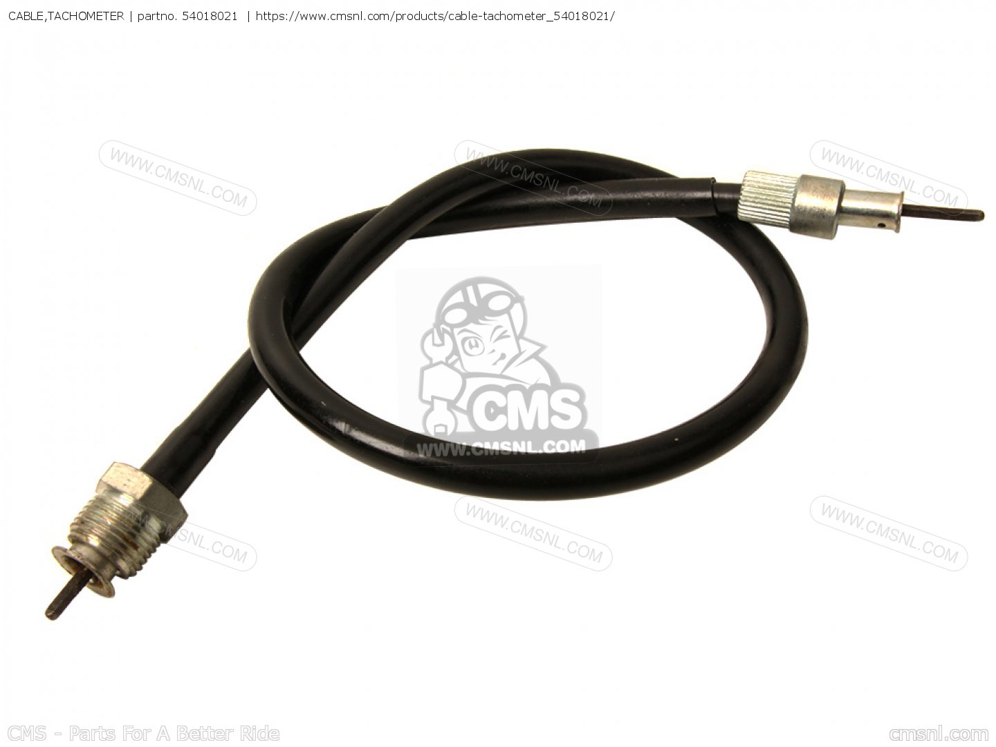 54018021: CABLE-TACHOMETER Kawasaki - buy the 54018-021 at CMSNL