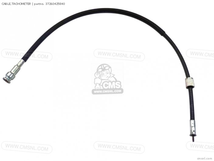 37260425840: CABLE,TACHOMETER Honda - buy the 37260-425-840 at CMSNL