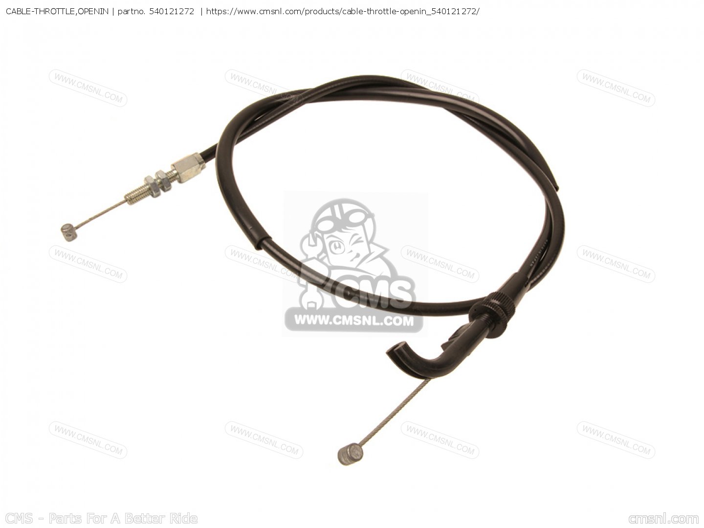 CABLE-THROTTLE,OPENIN for Kawasaki - order at CMSNL