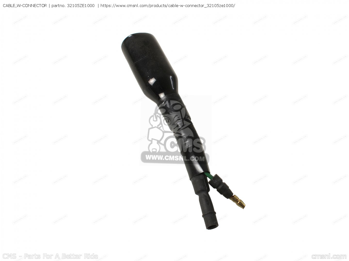 32105ZE1000: Cable,w-connector Honda - buy the 32105-ZE1-000 at CMSNL