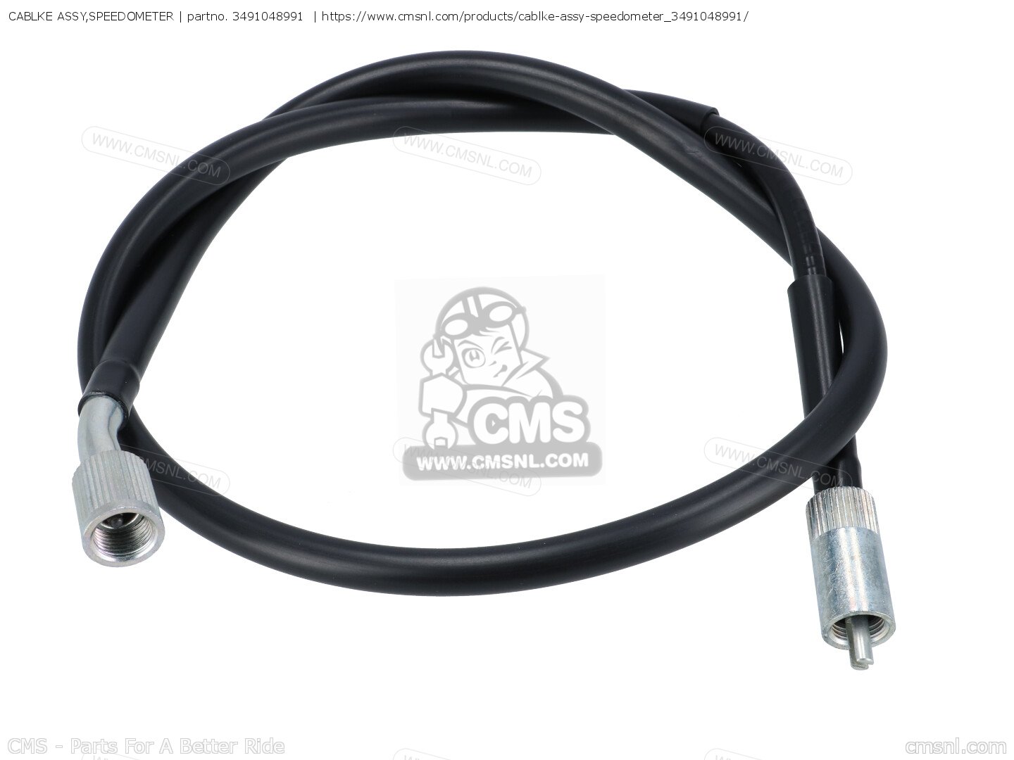 3491048991: Cablke Assy,speedometer Suzuki - buy the 34910-48991 at CMSNL