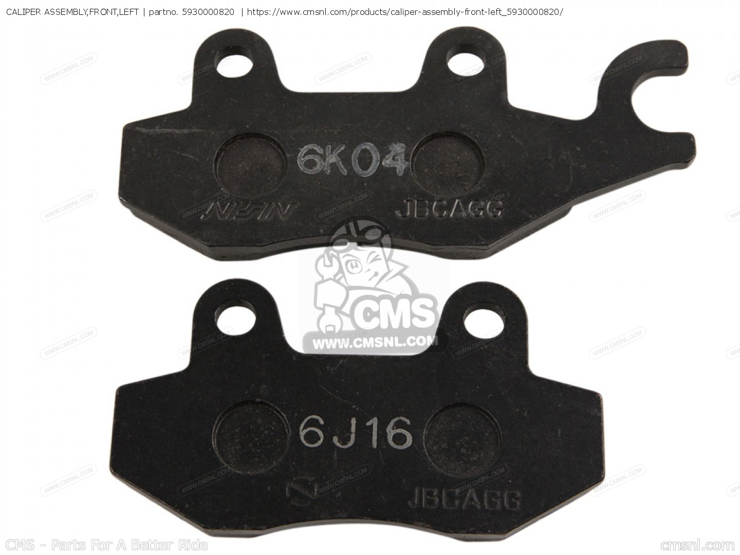 5930000820: CALIPER ASSEMBLY,FRONT,LEFT Suzuki - buy the 59300-00820 at ...
