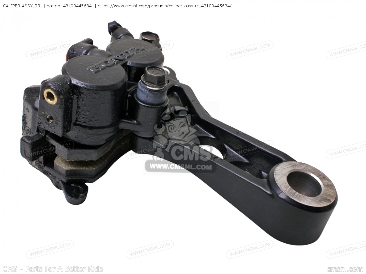 43100445634: Caliper Assy.,rr. Honda - buy the 43100-445-634 at CMSNL