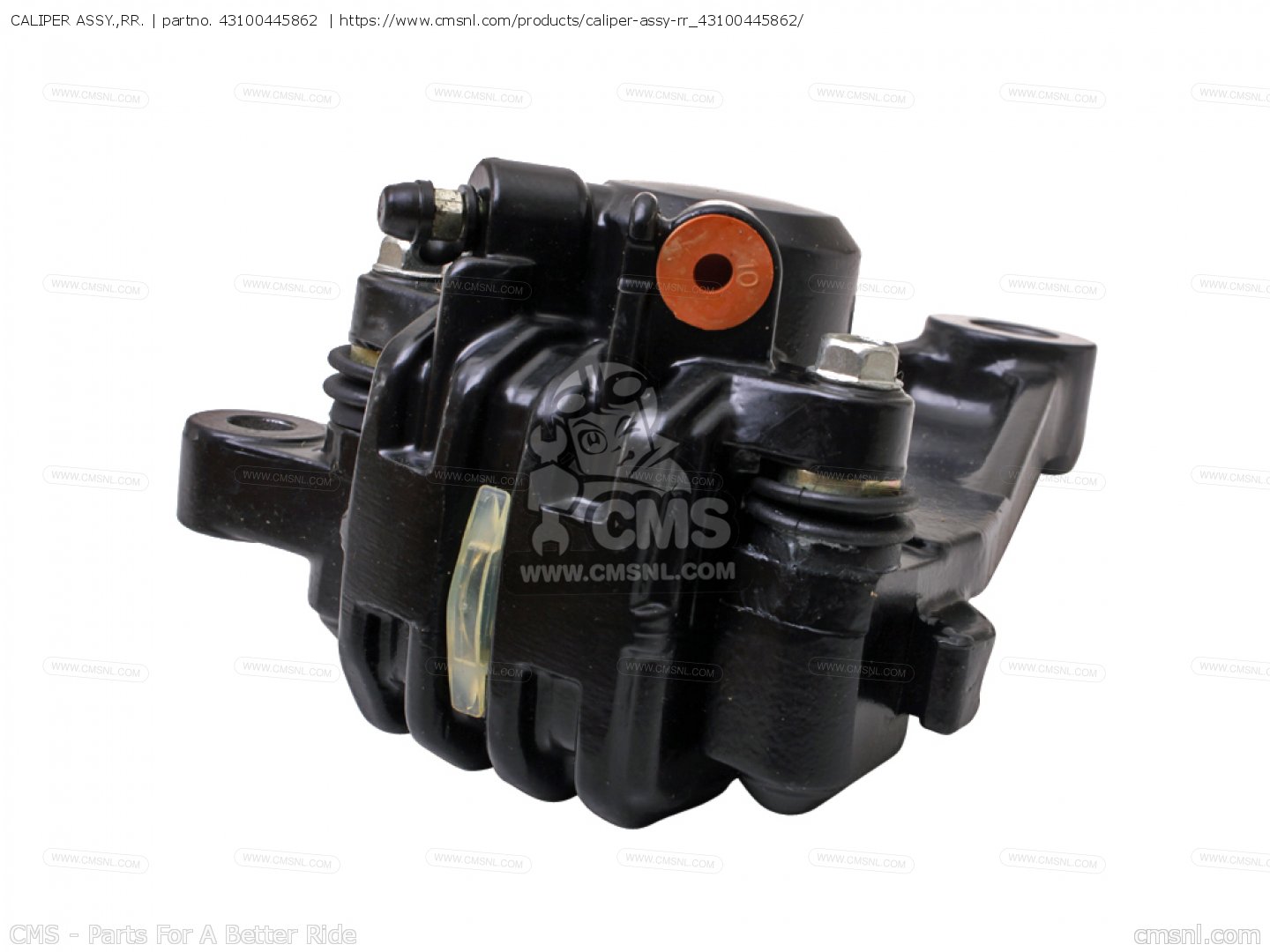 43100445862: Caliper Assy.,rr. Honda - buy the 43100-445-862 at CMSNL