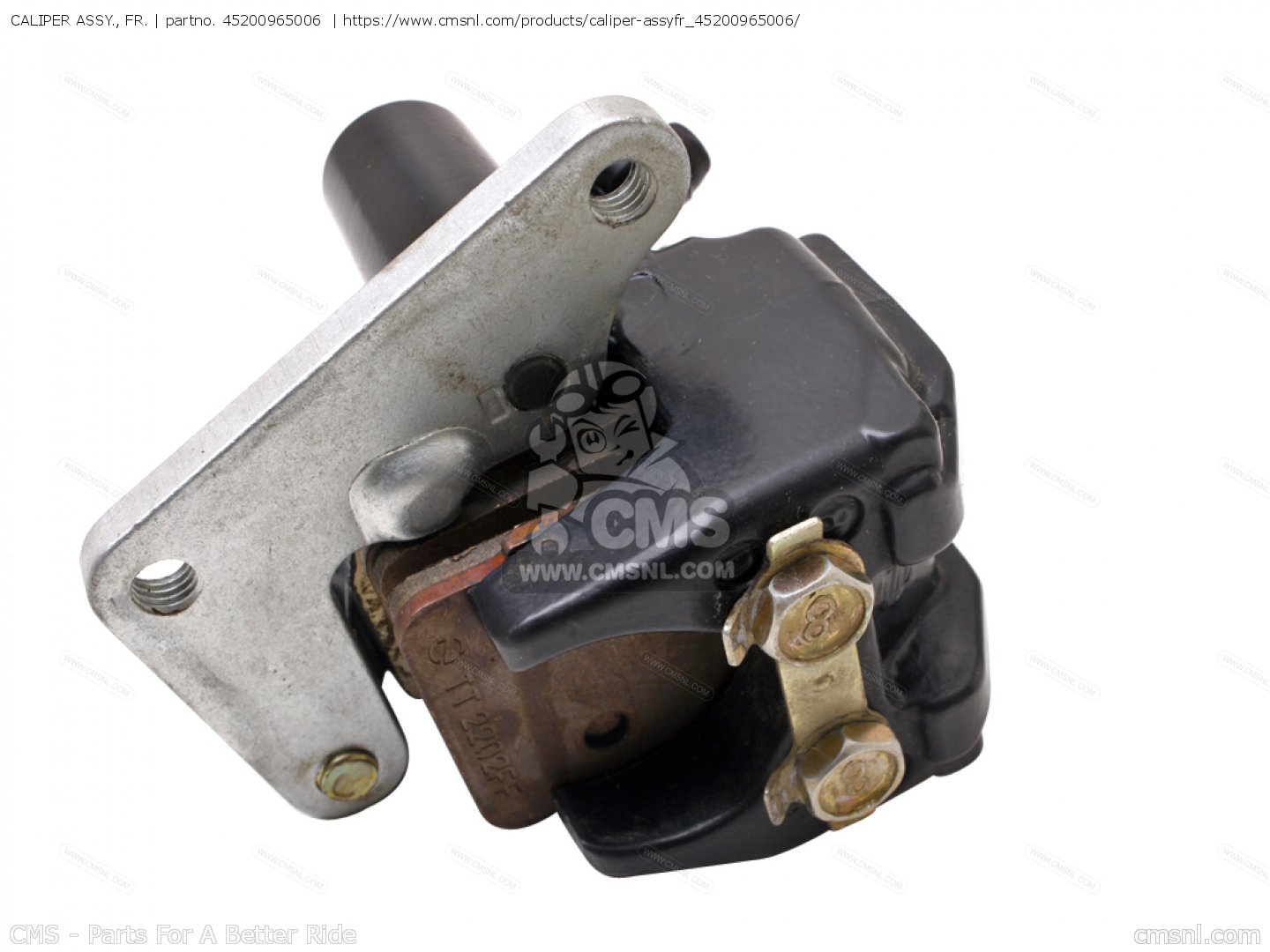 45200965006: Caliper Assy., Fr. Honda - buy the 45200-965-006 at CMSNL