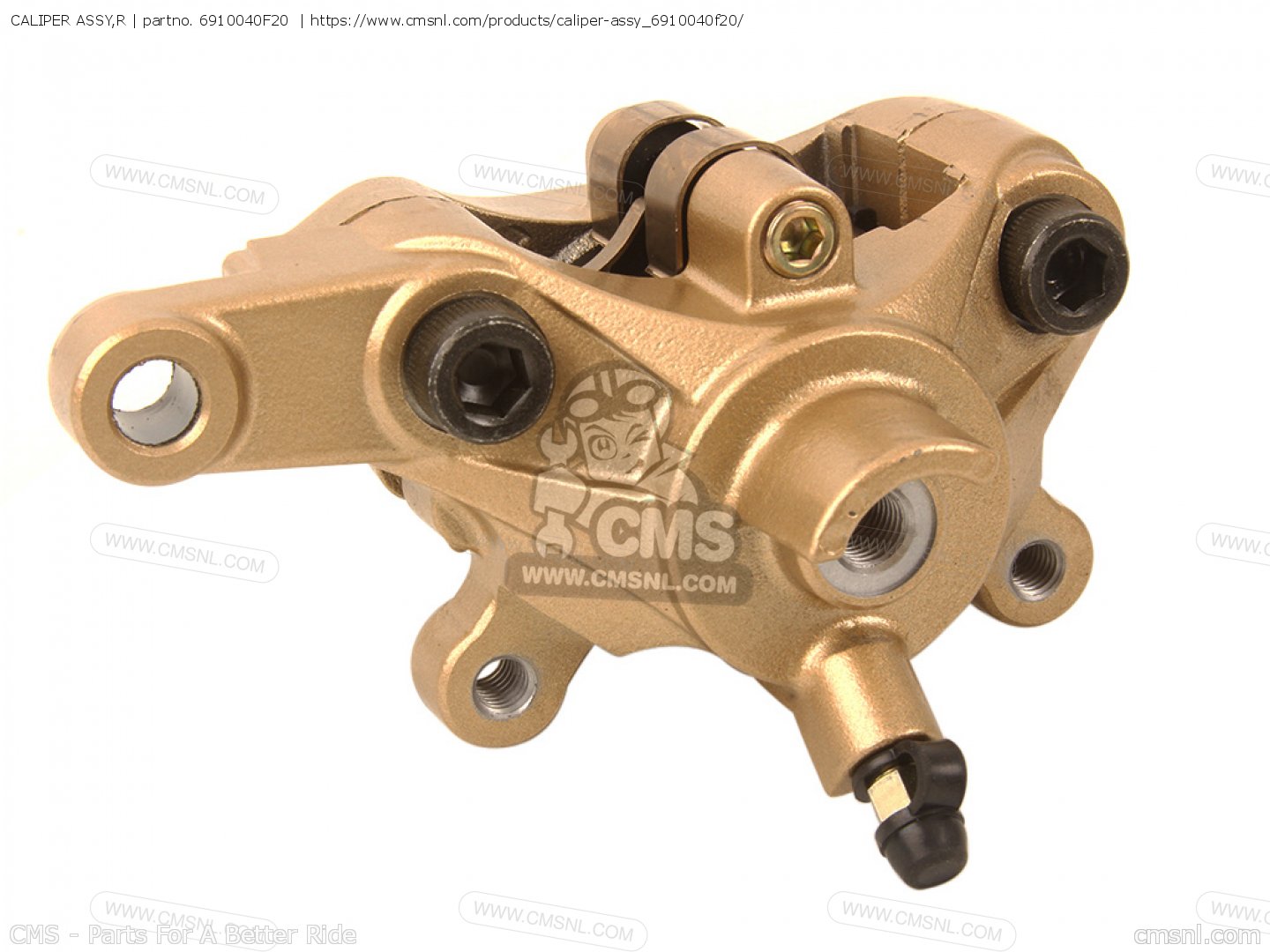 6910040F20: CALIPER ASSY,R Suzuki - buy the 69100-40F20 at CMSNL