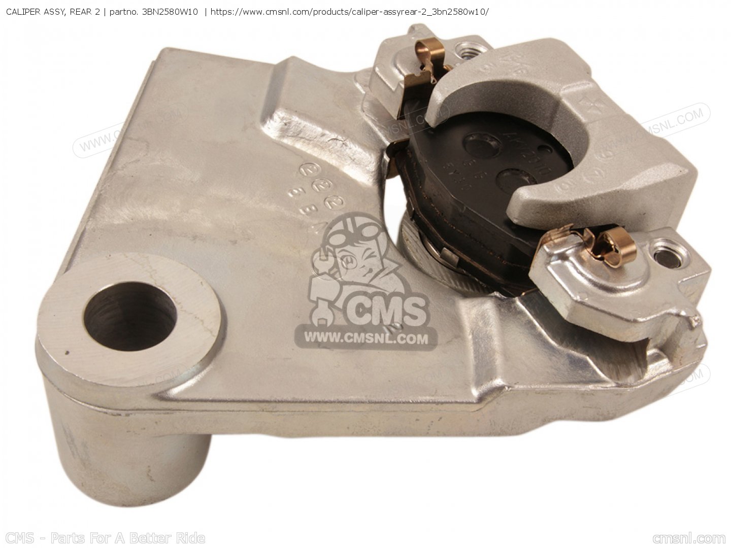 CALIPER ASSY, REAR 2 for DT125R 2000 3RMJ PORTUGAL 103RM-300EA - order ...