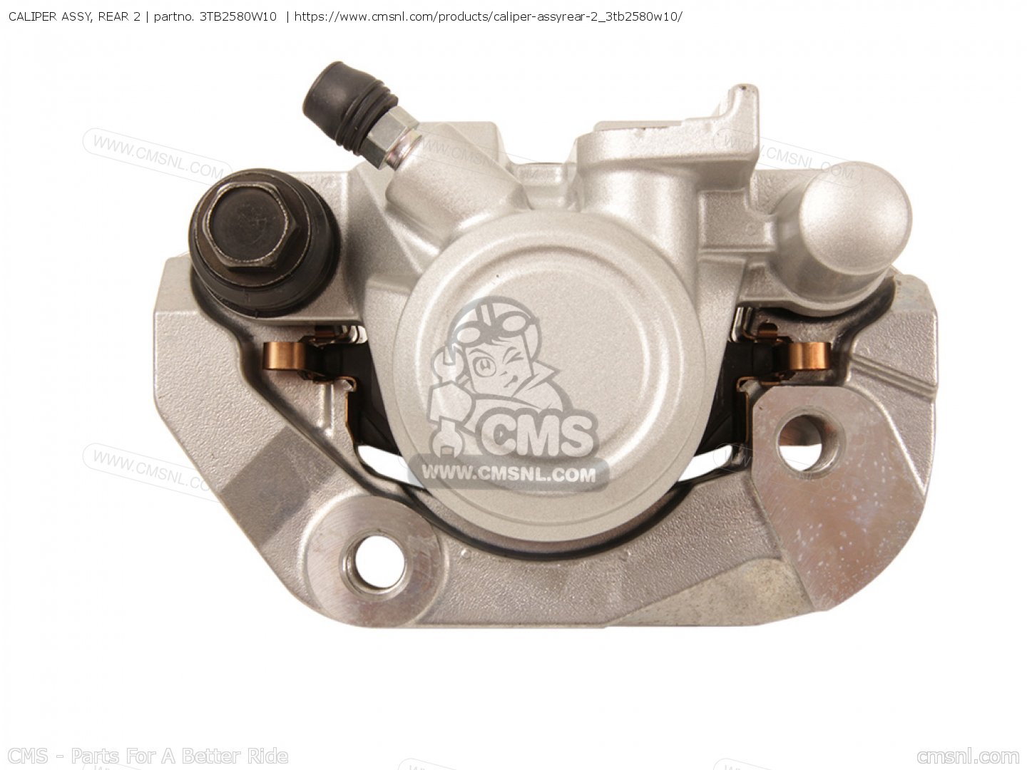 CALIPER ASSY, REAR 2 for XT600E 2000 4PTA HOLLAND 104PT-300E1 - order ...