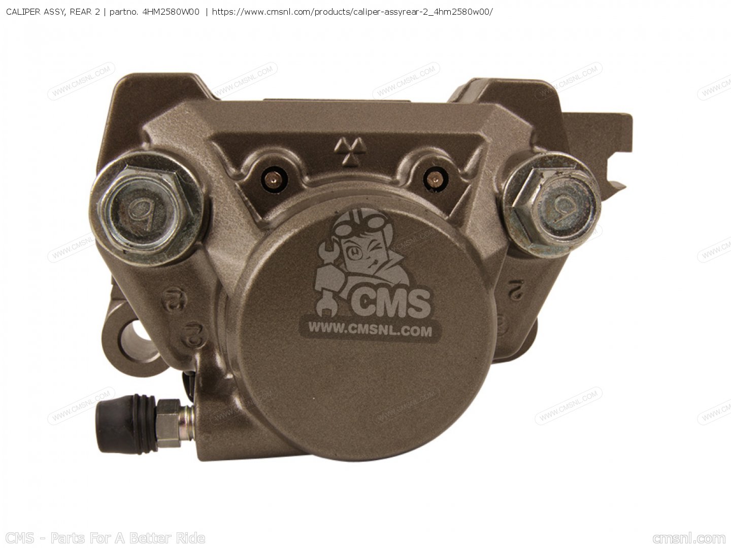 CALIPER ASSY, REAR 2 for FZS600SP 2000 5DMA ENGLAND 105DM-300EB - order ...