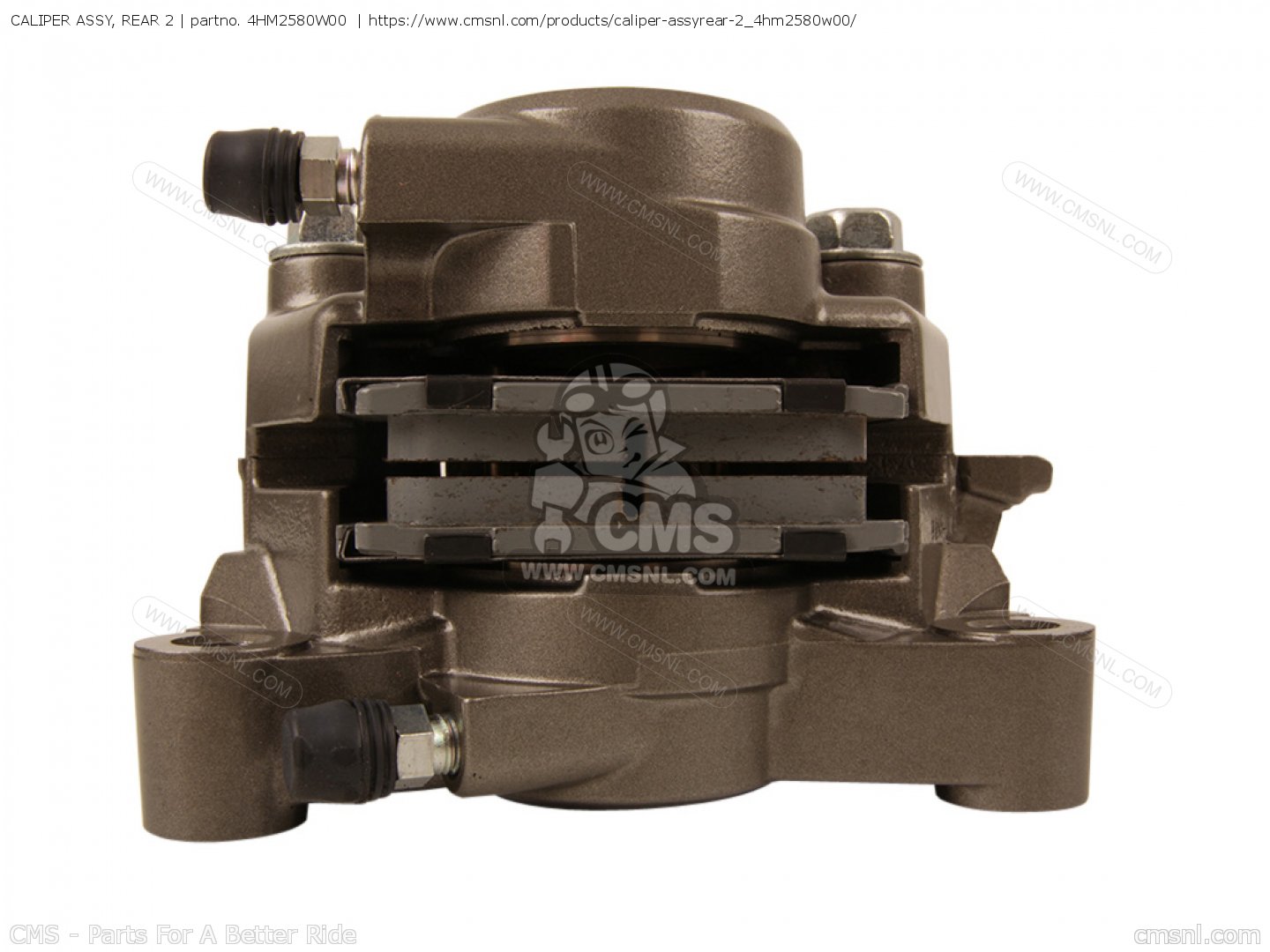 CALIPER ASSY, REAR 2 for FZS600SP 2000 5DMA ENGLAND 105DM-300EB - order ...