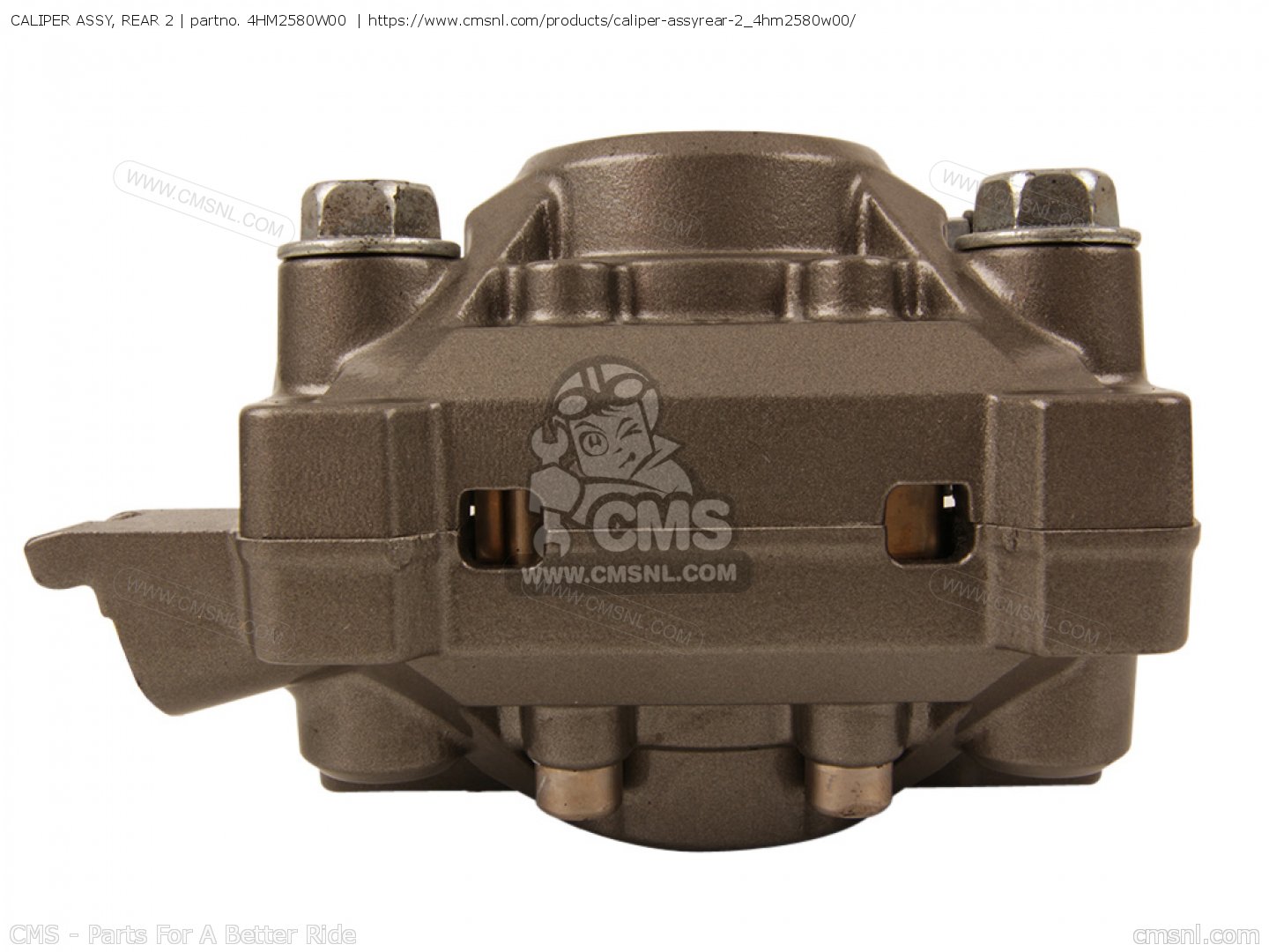CALIPER ASSY, REAR 2 for FZS600SP 2000 5DMA ENGLAND 105DM-300EB - order ...