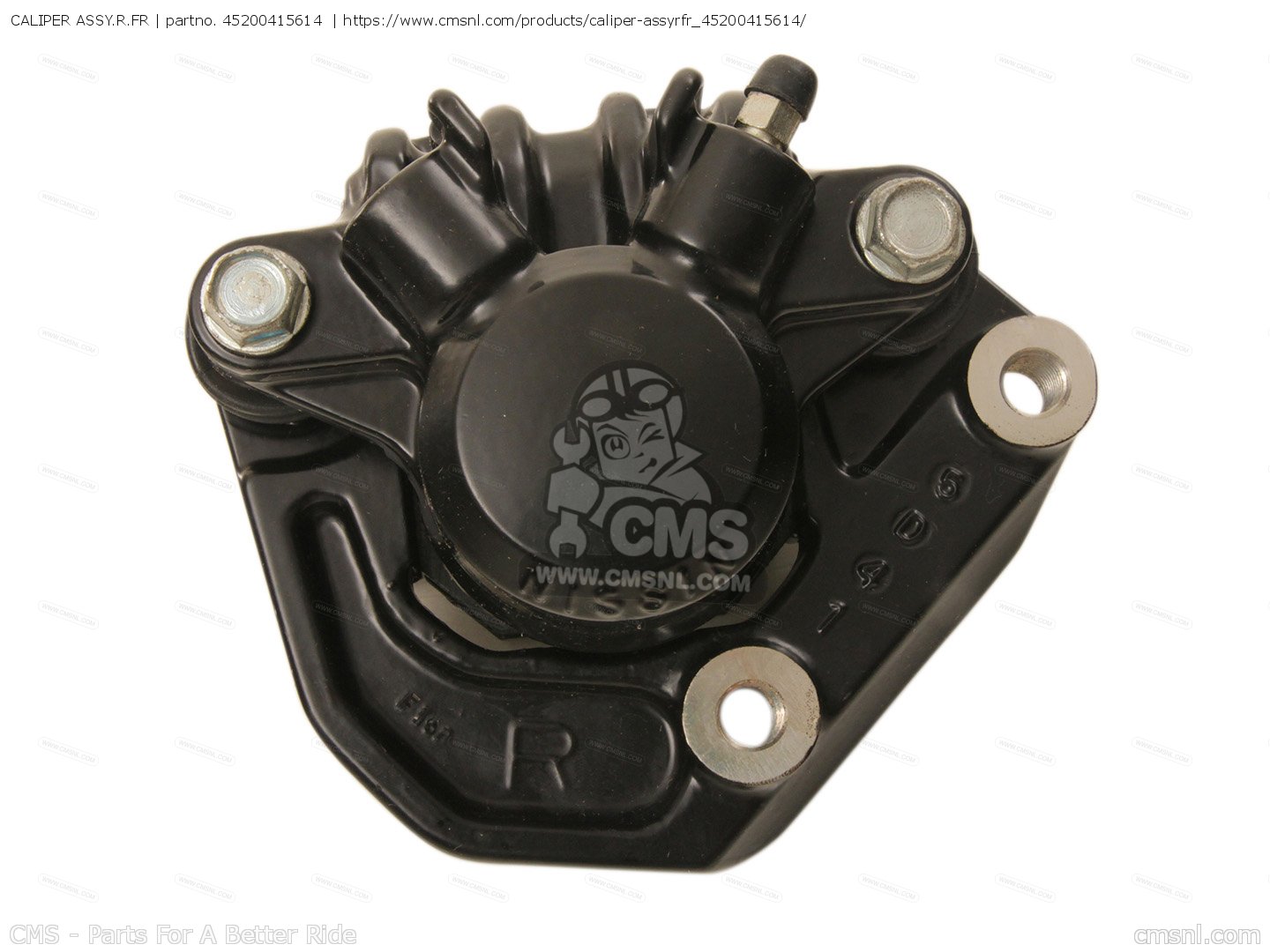 45200415614: CALIPER ASSY.R.FR Honda - buy the 45200-415-614 at CMSNL