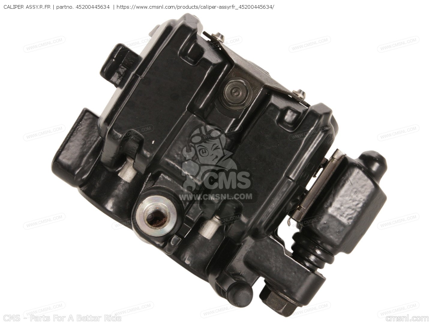 45200445634: CALIPER ASSY.R.FR Honda - buy the 45200-445-634 at CMSNL