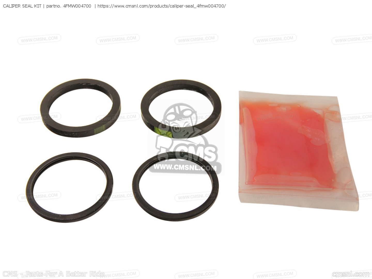 4FMW004700: CALIPER SEAL KIT Yamaha - buy the 4FM-W0047-00-00 at CMSNL