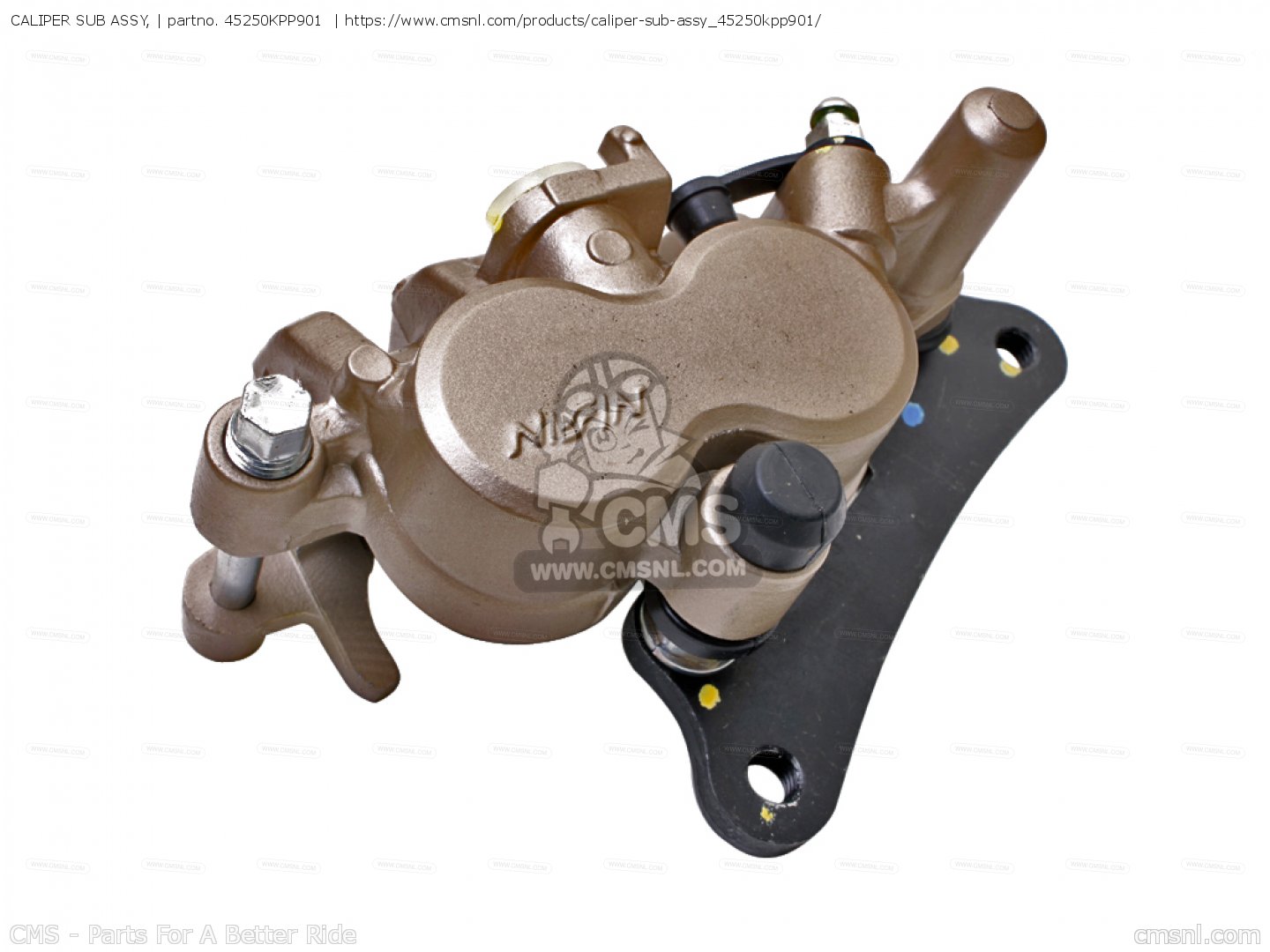 45250KPP901: CALIPER SUB ASSY, Honda - buy the 45250-KPP-901 at CMSNL