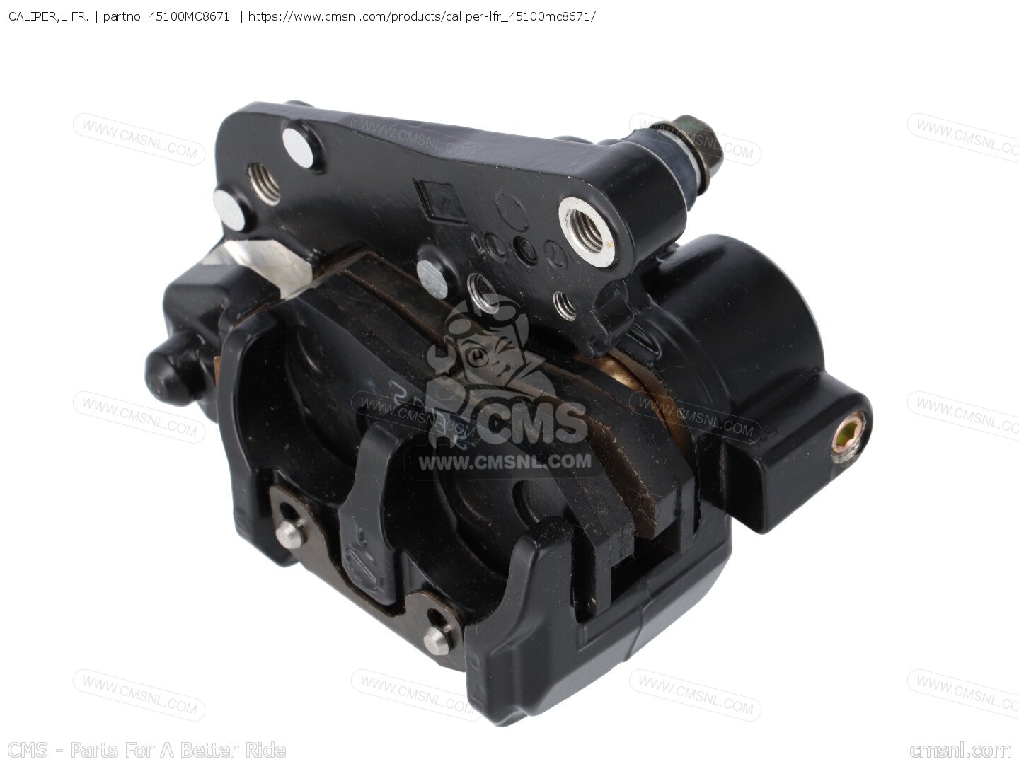 45100MC8671: CALIPER,L.FR. Honda - buy the 45100-MC8-671 at CMSNL