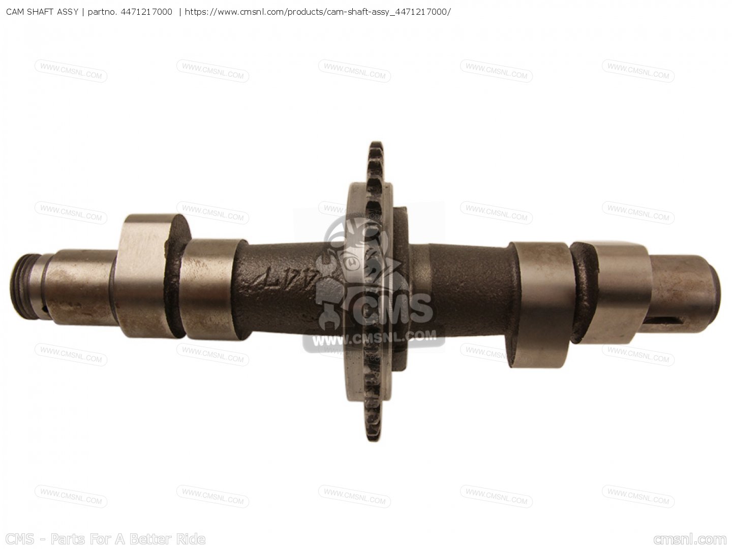 CAM SHAFT ASSY for XS650 1975 USA - order at CMSNL