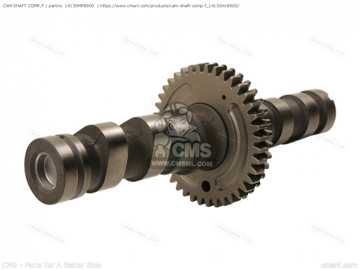 14130MR8900: Cam Shaft Comp.,f Honda - buy the 14130-MR8-900 at CMSNL