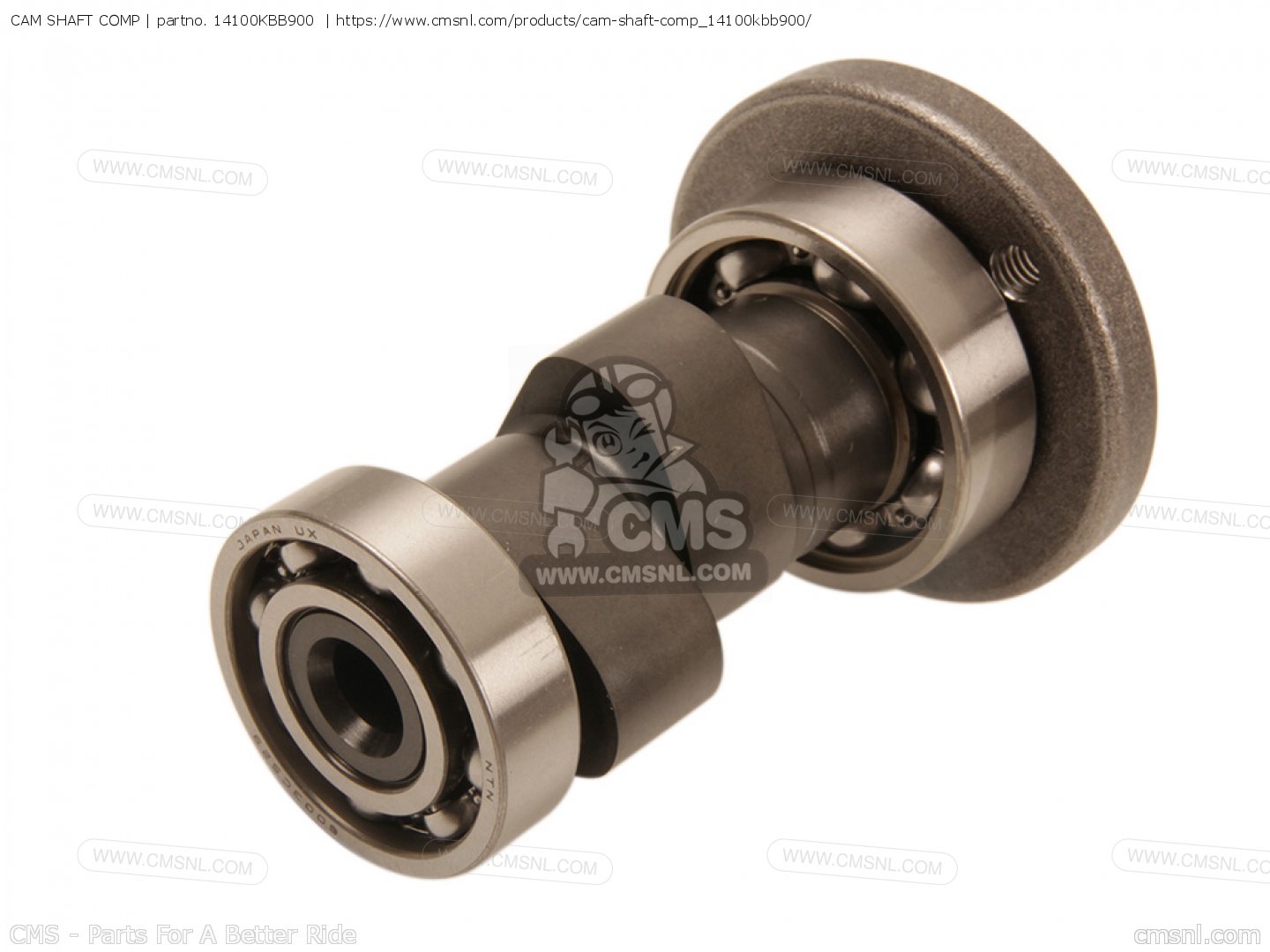 14100KBB900: CAM SHAFT COMP Honda - buy the 14100-KBB-900 at CMSNL