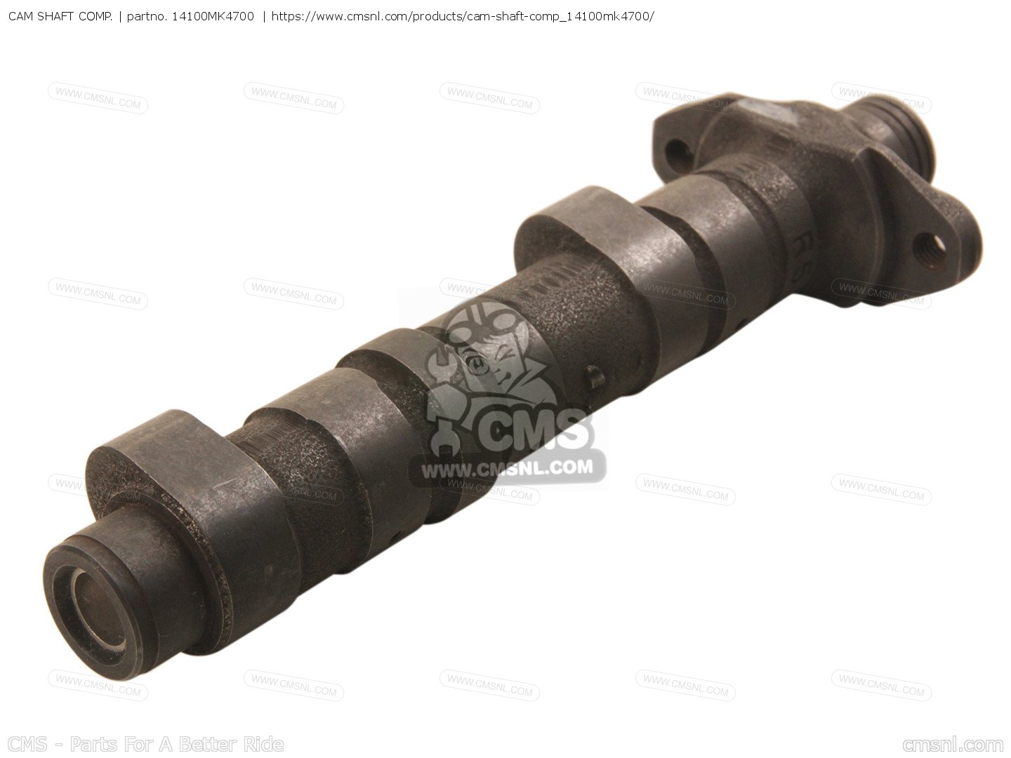 14100MK4700: CAM SHAFT COMP. Honda - buy the 14100-MK4-700 at CMSNL