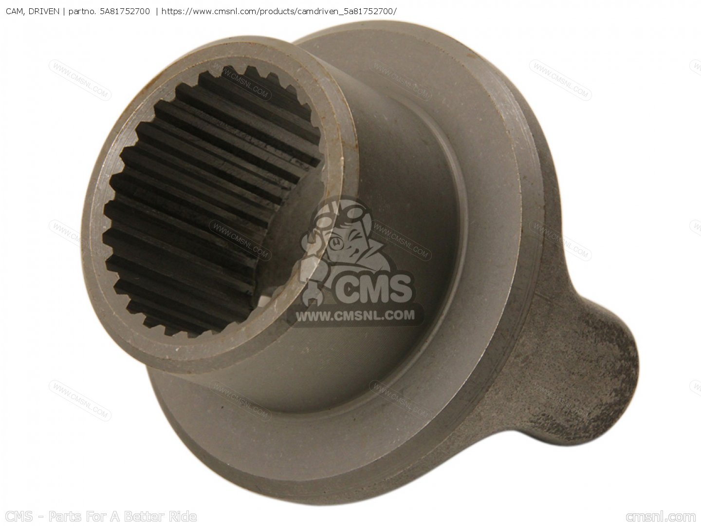 5A81752700: Cam, Driven Yamaha - buy the 5A8-17527-00 at CMSNL
