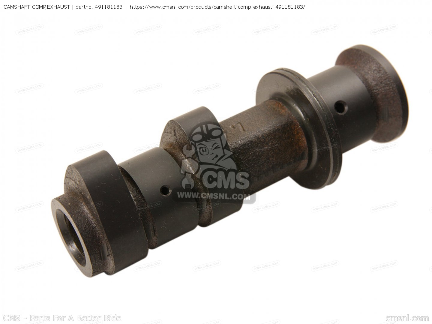 491181183: Camshaft-comp,exhaust Kawasaki - buy the 49118-1183 at CMSNL