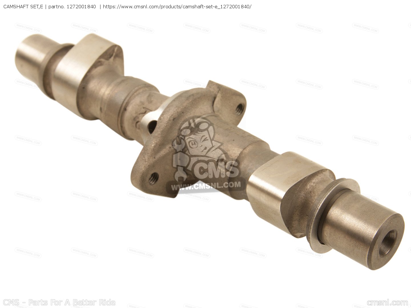 1272001840: Camshaft Set,e Suzuki - buy the 12720-01840 at CMSNL