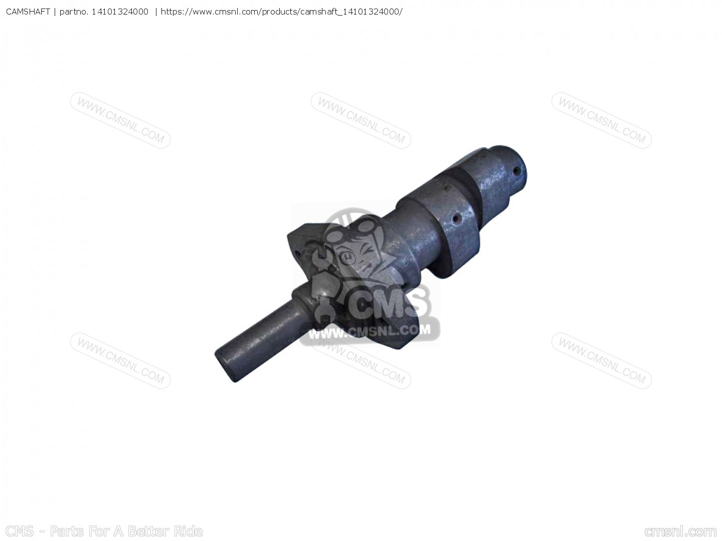 14101324000: CAMSHAFT Honda - buy the 14101-324-000 at CMSNL